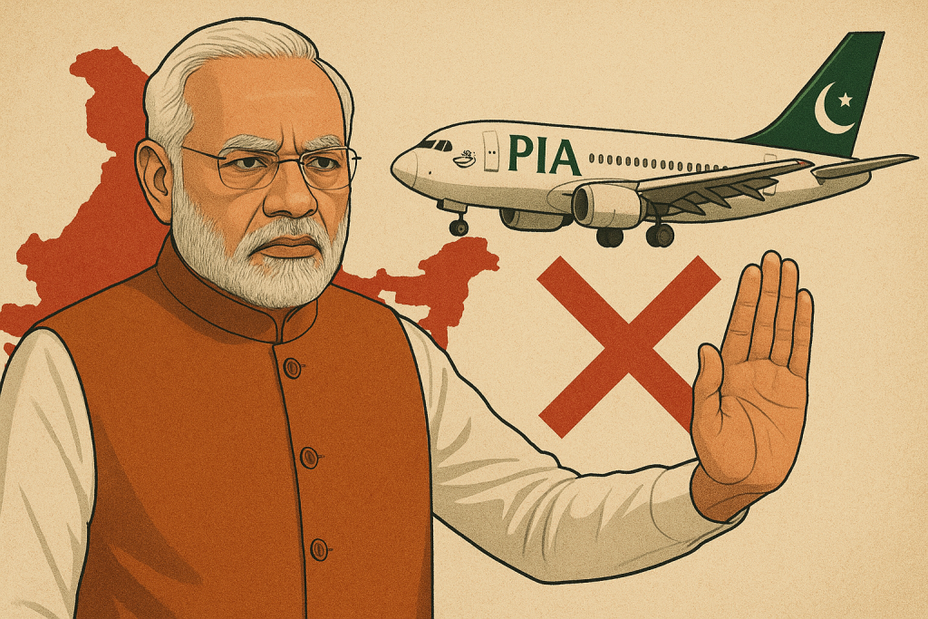 Indian Airspace Remains Closed to Pakistani Aircraft Amid Rising Tensions