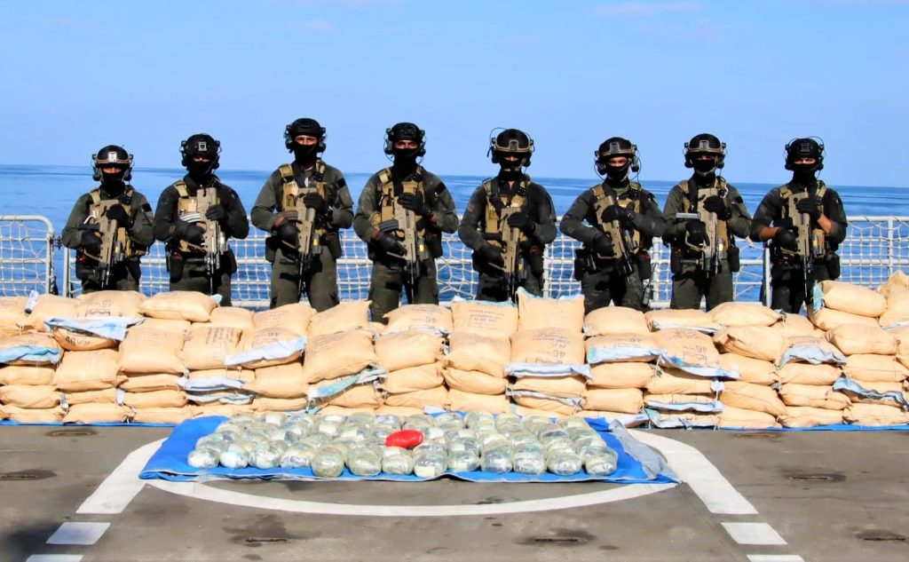 Indian Navy's INS Tarkash Seizes Over 2,500 kg of Narcotics in Major ...