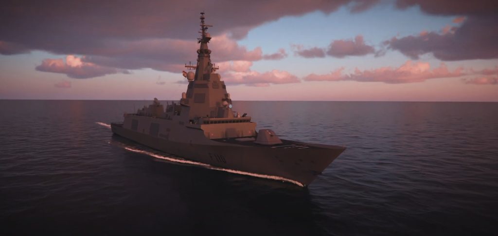 Navantia Advances Spanish Navy's F110 Frigate Program with Keel Laying ...