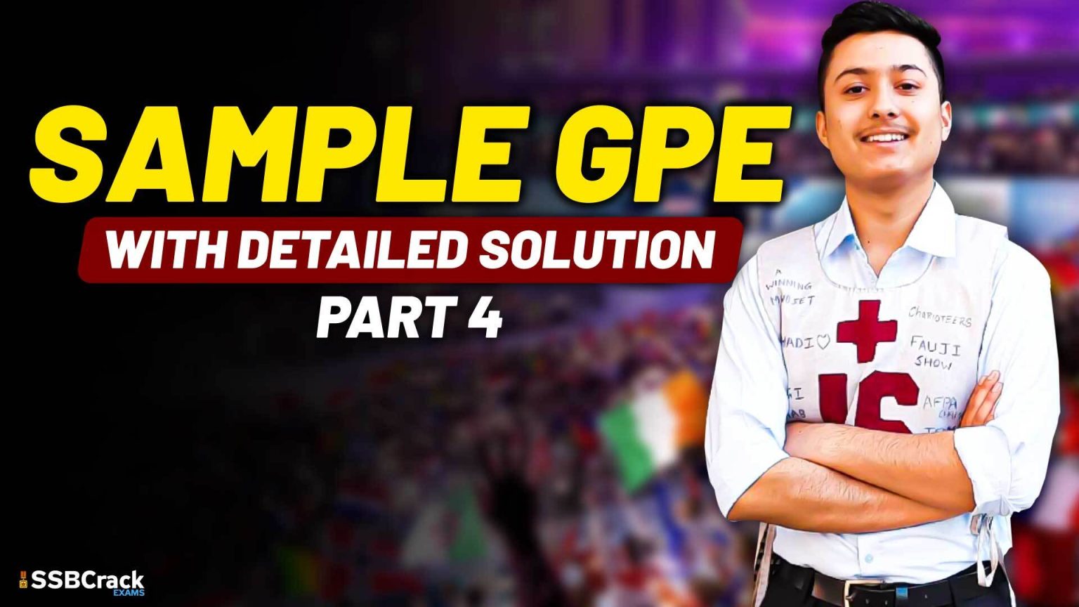 Sample GPE With Detailed Solution For SSB Interview | Part 4
