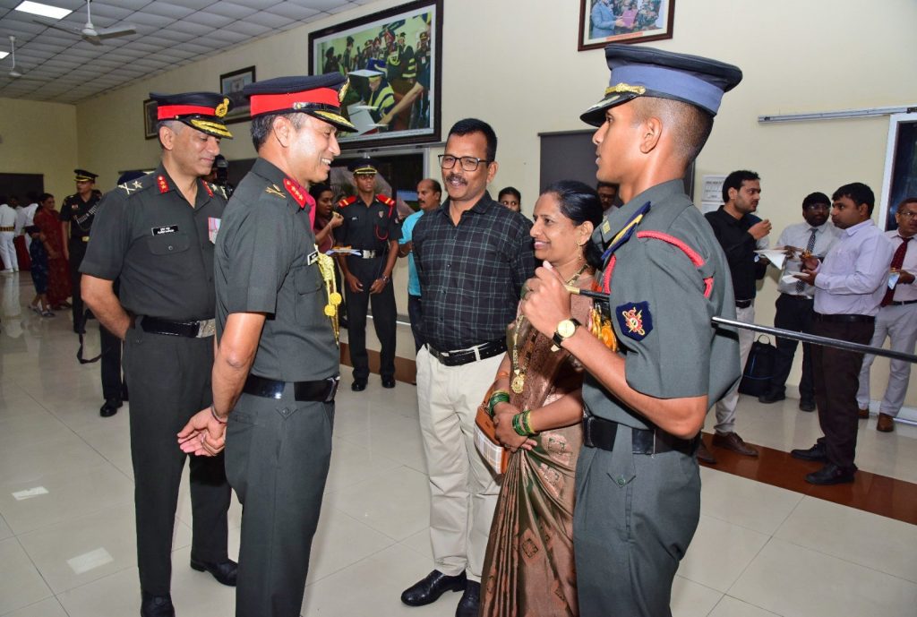 MCEME Hosts Award Ceremony for TES-45 Officer Cadets