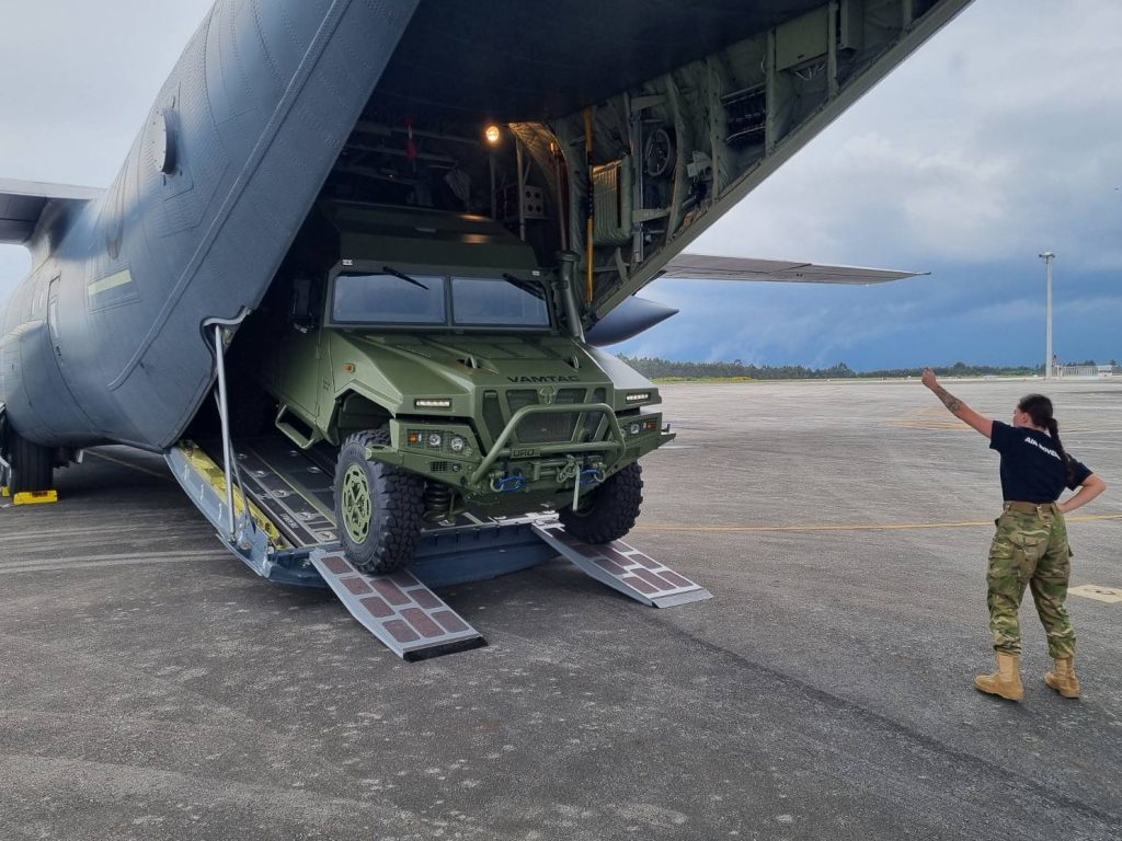 New Zealand Army Receives VAMTAC ST5 Prototype to Modernize Utility Fleet