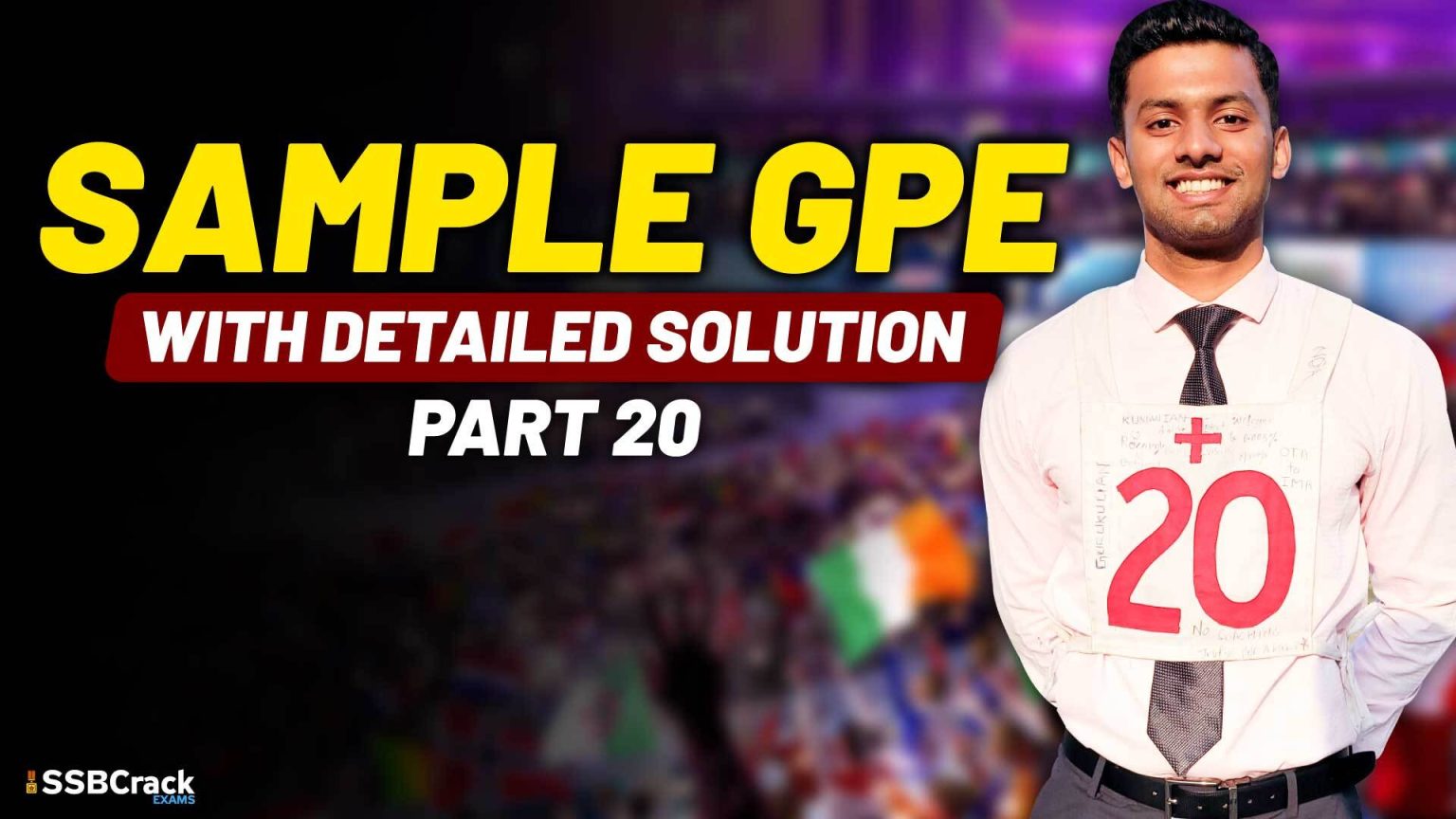Sample GPE With Detailed Solution For SSB Interview Part 20