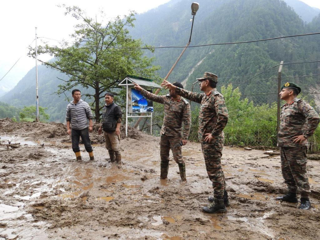 Landslide at Indian Army Camp in North Sikkim Claims Three Lives, Nine Missing