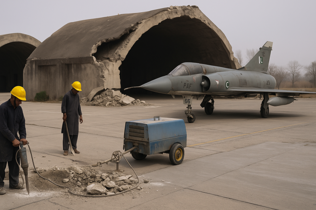 Pakistan Air Force Issues Urgent Repair Tenders Following Damage from ...