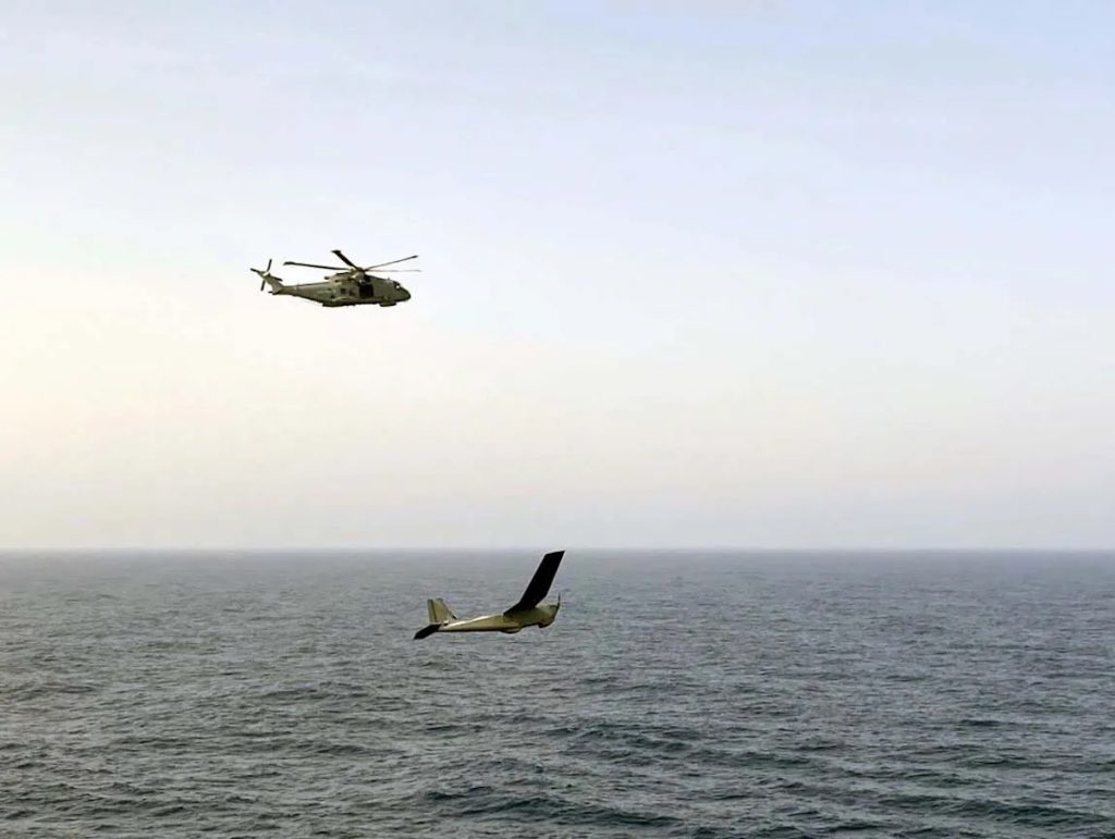 Royal Navy's Merlin Mk2 Helicopter Completes First Manned-Unmanned ...
