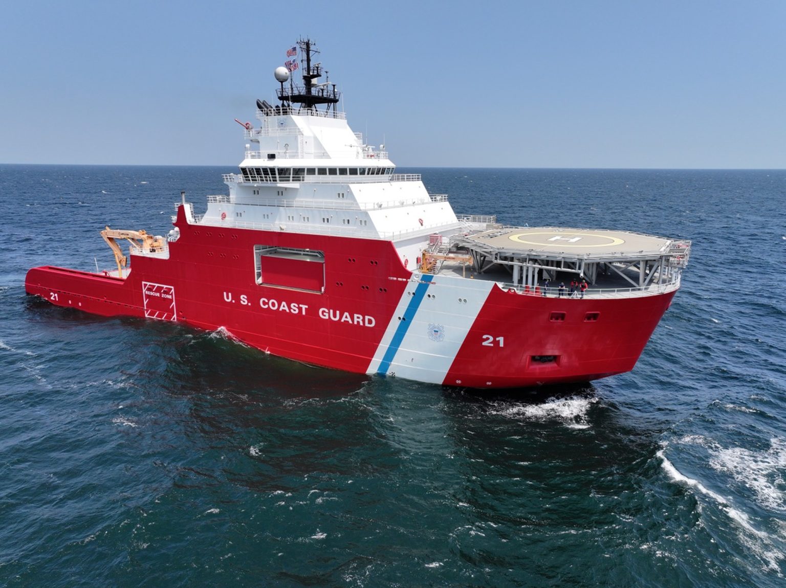 US Coast Guard's First Polar Icebreaker in 25 Years Sets Off on ...