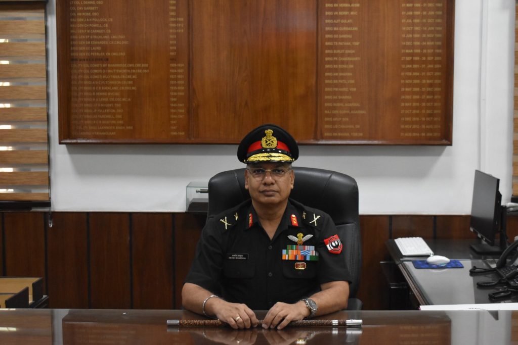 Major General Ashish Bhardwaj Takes Charge as General Officer Commanding of 91 Sub Area in Jalandhar