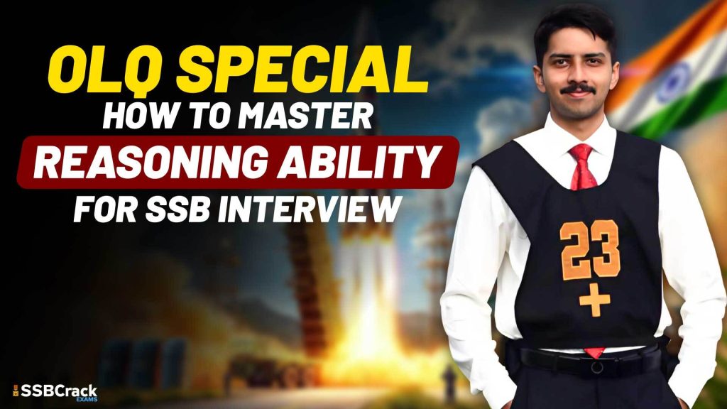 OLQ Special | How to Master Reasoning Ability for SSB Interview
