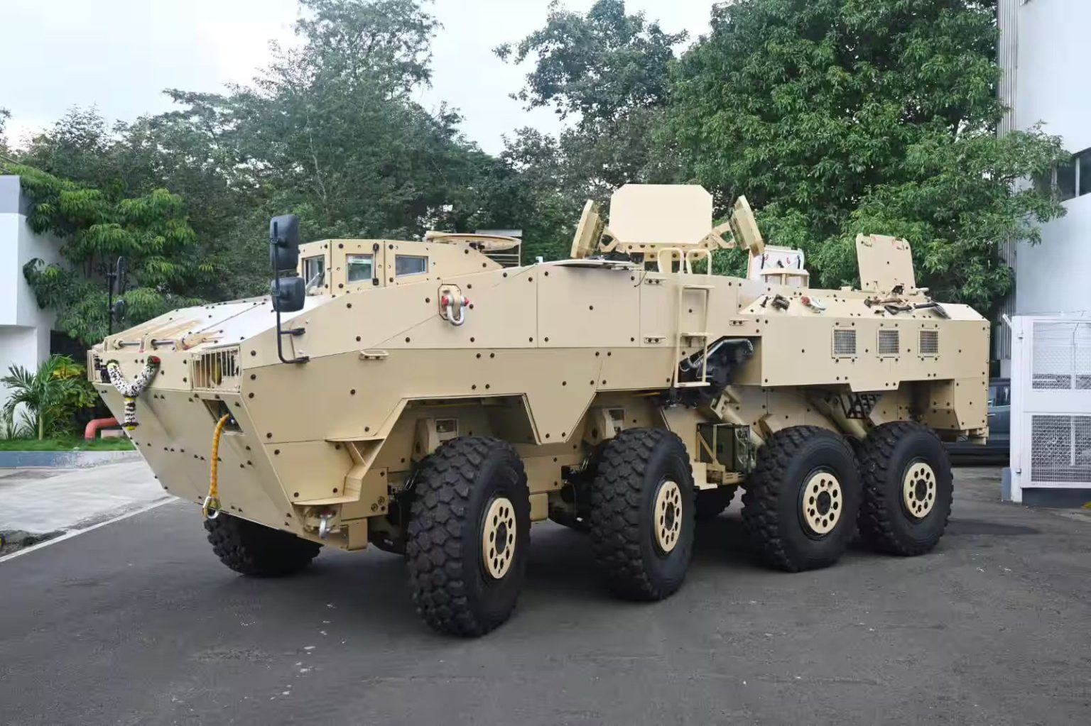 TASL Showcases WhAP 8×8 and Advanced Loitering Munitions at DEFEA 2025 in Greece