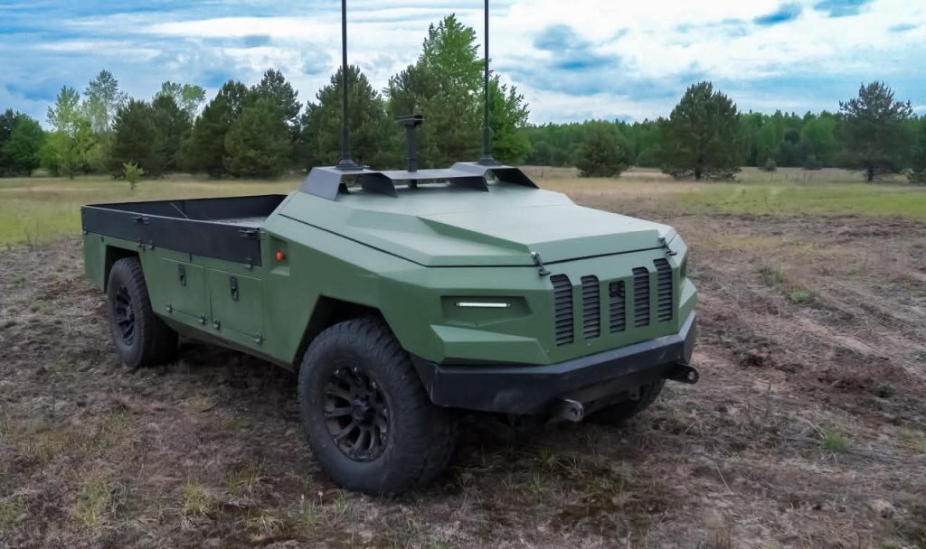 Ukraine Unveils Largest Unmanned Ground Vehicle Developed by Ukrainian ...