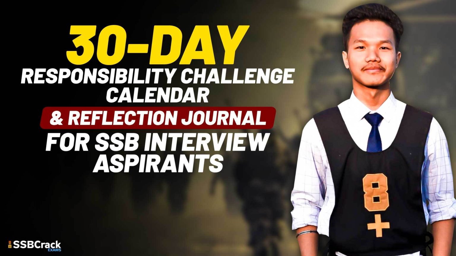 30 Day Responsibility Challenge Calendar & Reflection Journal For SSB ...