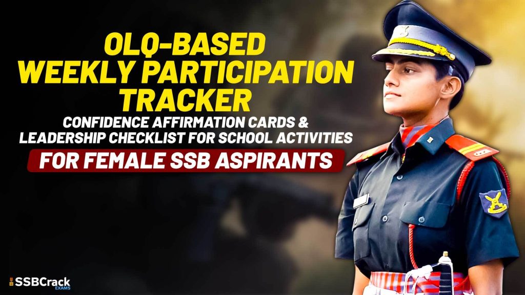 OLQ-Based Weekly Participation Tracker & Leadership Checklist For ...