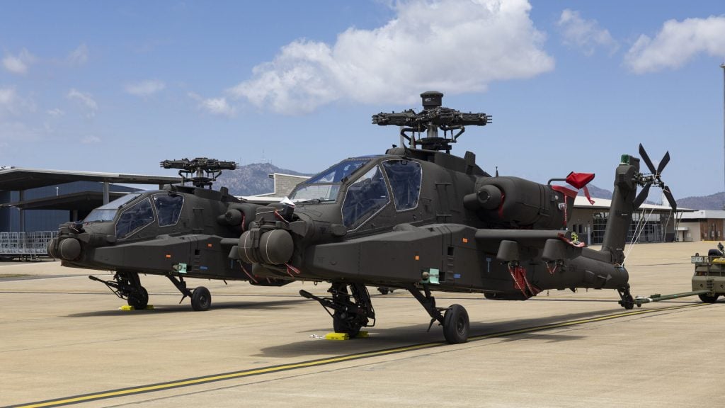 Australia Receives First Two AH-64E Apache Helicopters to Enhance ...