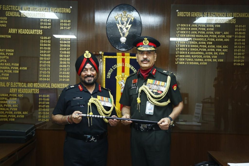 Lieutenant General Rajiv Kumar Sahni Takes Command as Director General ...