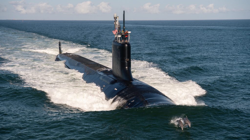 US Navy Accepts Delivery of USS Massachusetts, 25th Virginia-Class ...