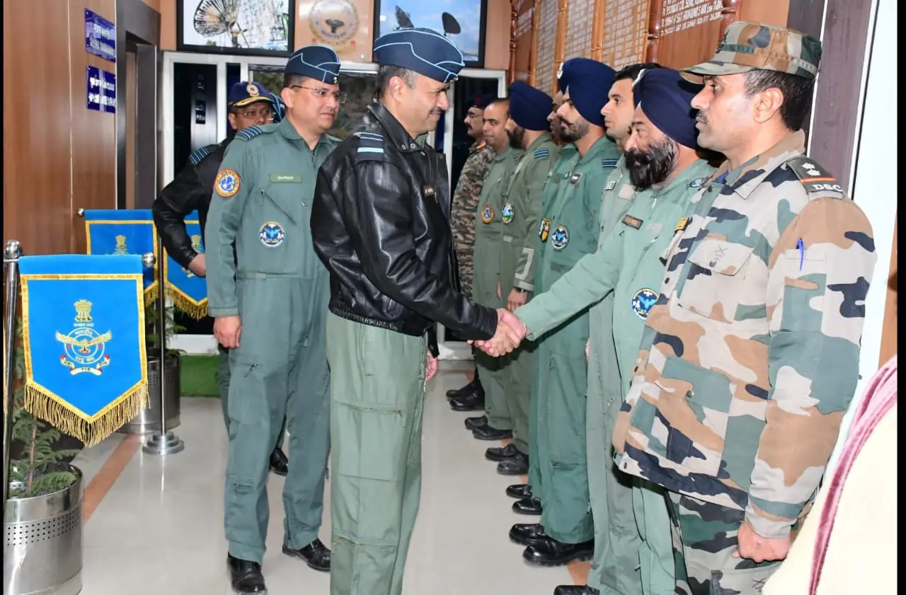 Air Marshal B Manikantan Reviews Operational Preparedness and Troop ...