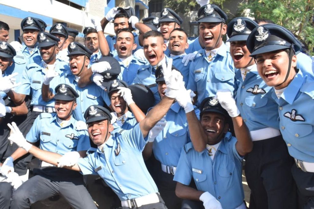 Indian Air Force Commissions 244 Flight Cadets at Combined Graduation ...