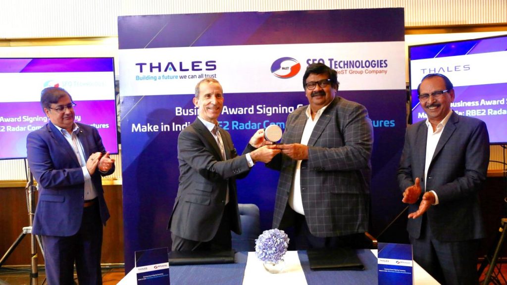 Thales Partners with SFO Technologies for RBE2 Radar Production in India