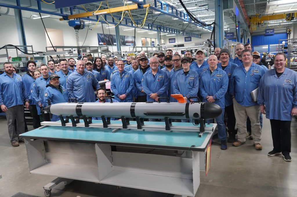 HII Completes Final Production of Lionfish Unmanned Underwater Vehicle ...