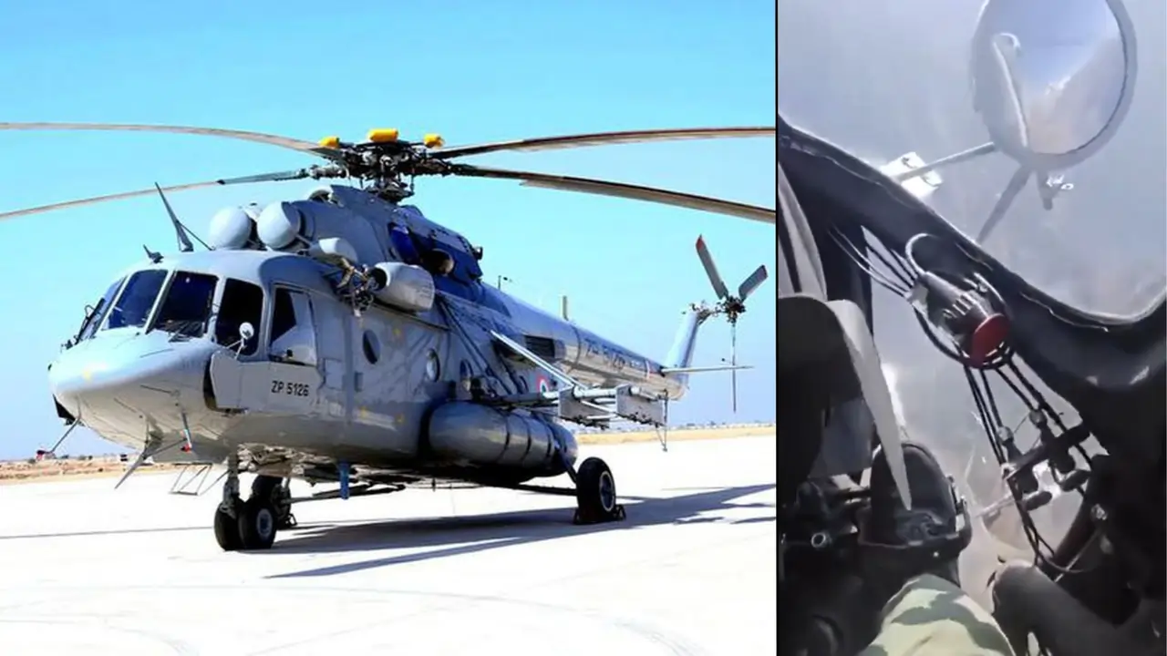 Indian Air Force Deploys Helicopter to Combat Forest Fire in ...