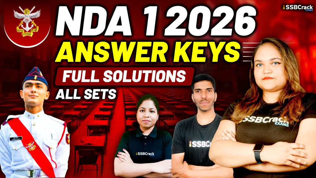 NDA 1 2026 Answer Keys and Full Solutions [Download PDF – All Sets]