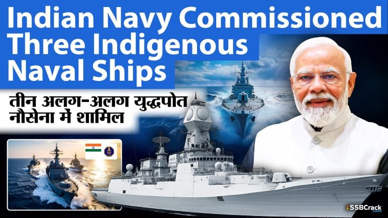 Indian Navy Commissioned Three Indigenous Naval Platforms